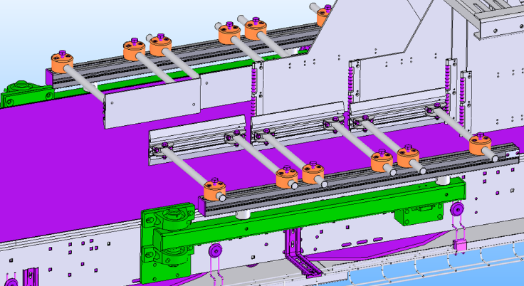 Dynamic infeed guides [LSX-017] | Sidel - Options and Upgrades