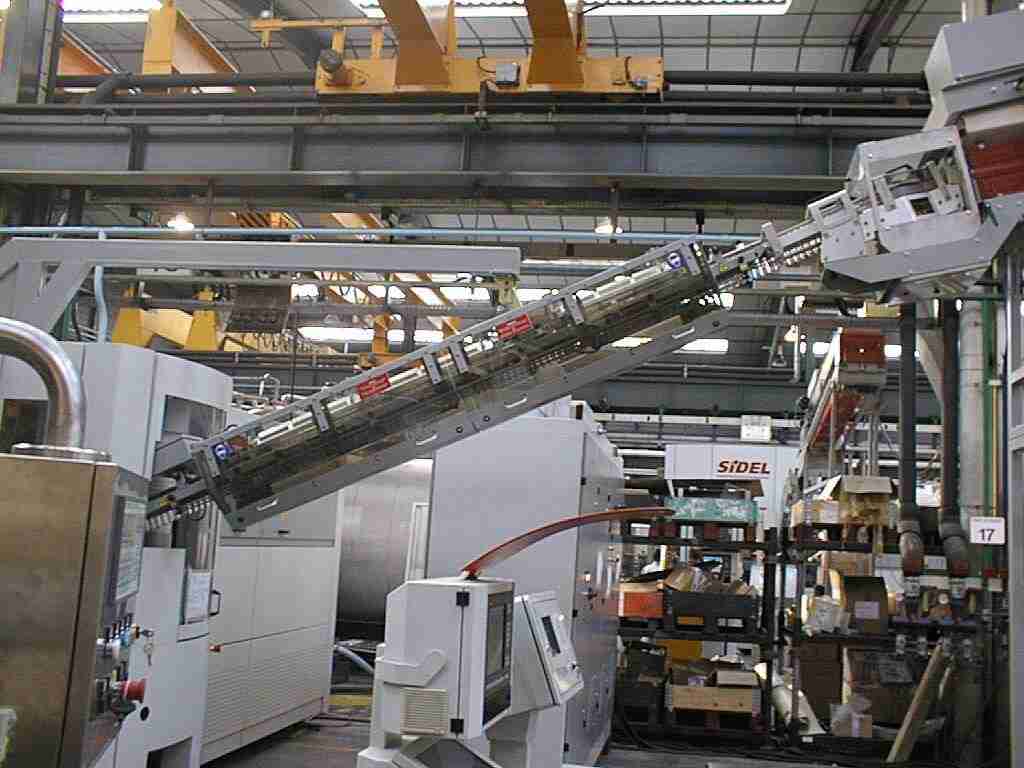 UV Rail on preform infeed [2007] | Sidel - Options and Upgrades