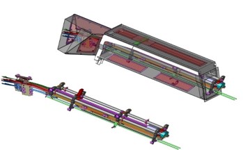 UV Rail on preform infeed [1049] | Sidel - Options and Upgrades