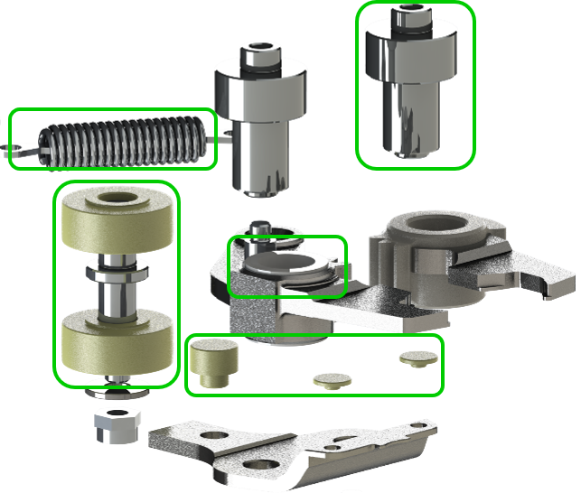 New long life C-grippers [HS131] | Sidel - Options and Upgrades