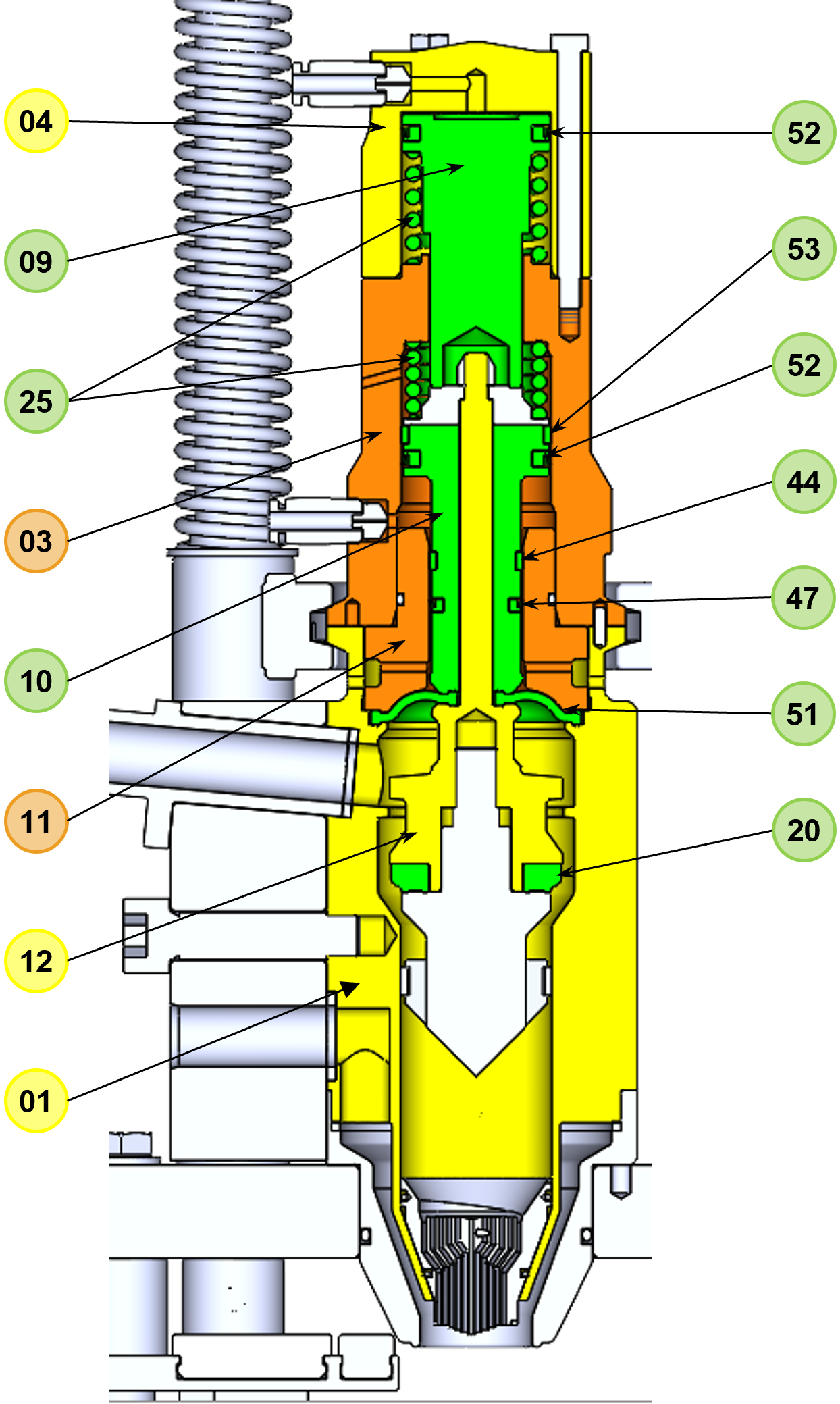 Pneumatic Piston Update for FM-S RFI Fillers [SF044] | Sidel - Options ...
