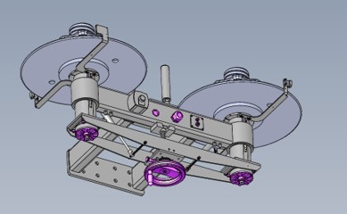 Motorized reel support [AX25] | Sidel - Options and Upgrades