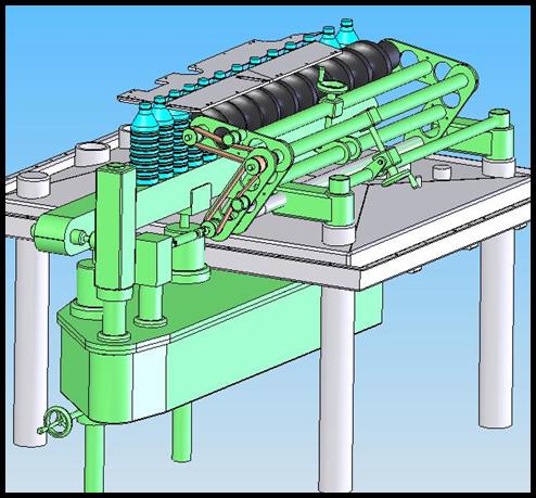 Multi-axle inlet screw support [FOR095] | Sidel - Options and Upgrades