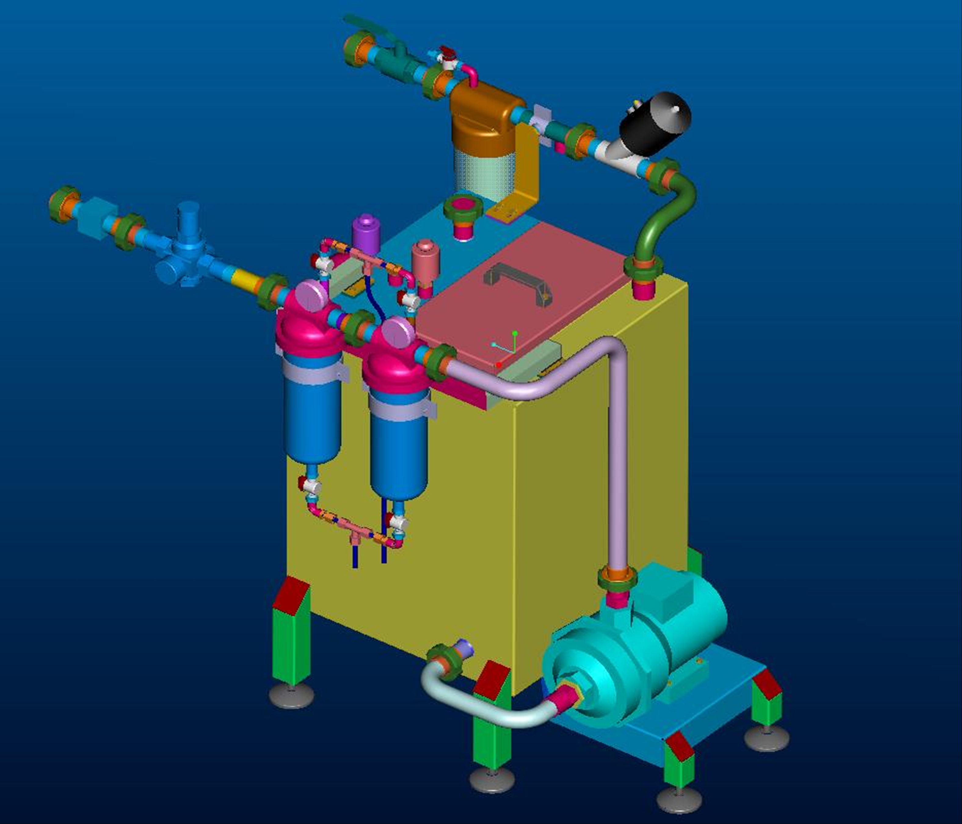 Rinsing solution recirculation system [L001] | Sidel - Options and Upgrades