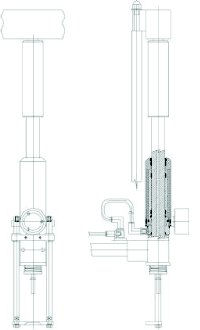 PNEUMATIC LIFTING BOTTLE VALVE SUPPORT [MS008] | Sidel - Options and ...