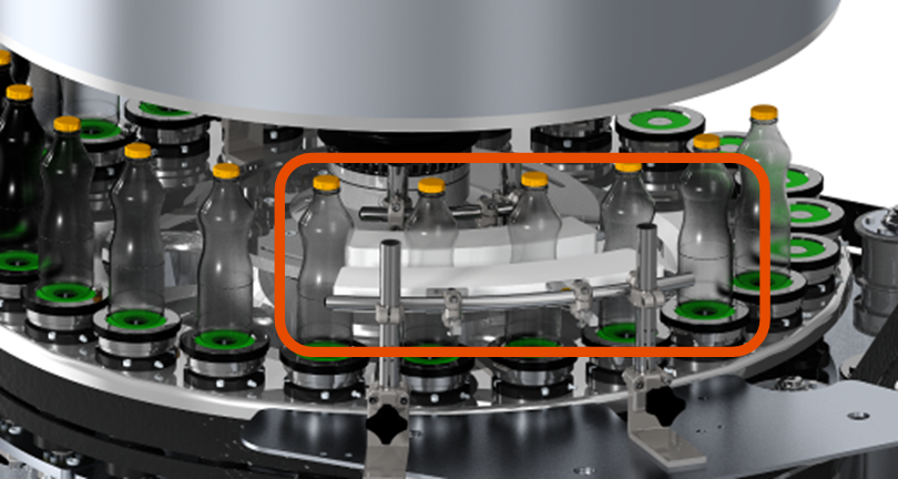 Guides for lightweight bottles [AA16] | Sidel - Options and Upgrades
