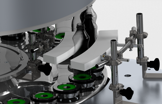 Guides for lightweight bottles [AA16] | Sidel - Options and Upgrades