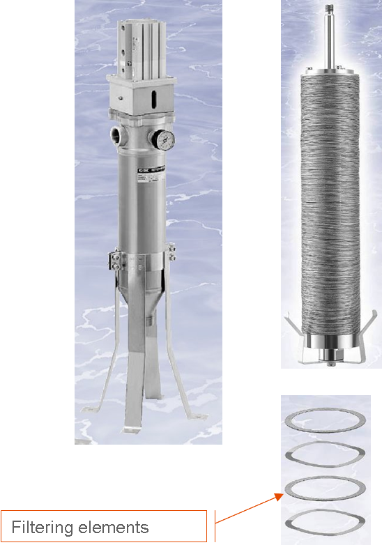 External filter for caustic solution [VRB021] | Sidel - Options and Upgrades