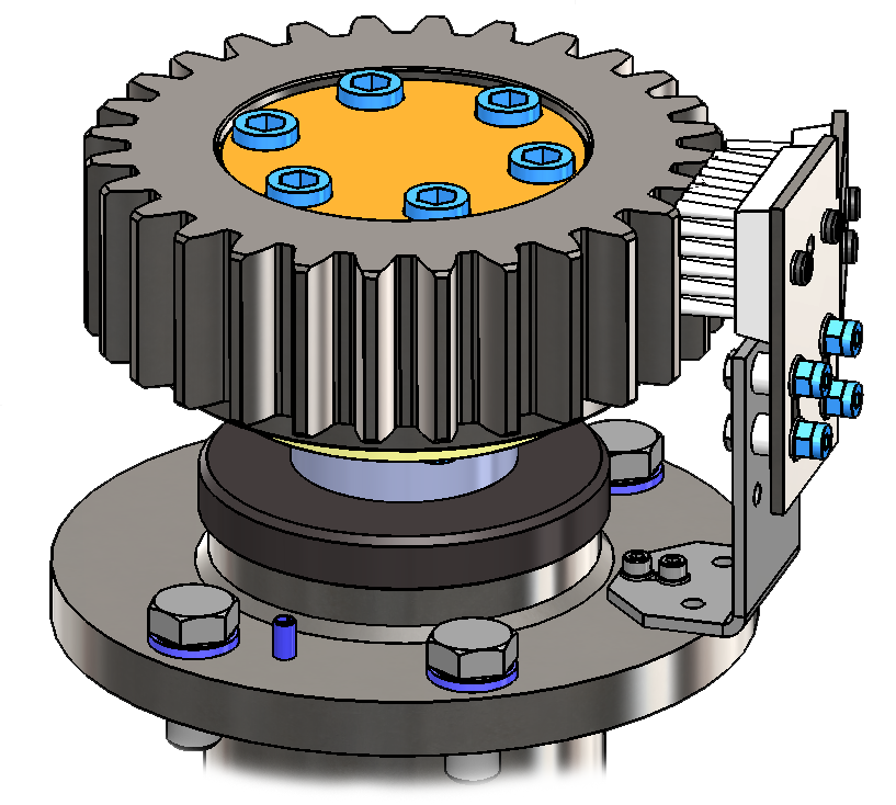 Grease spreader on Crown Ring with Brushes [HS060] | Sidel - Options ...